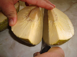 Samoan Cooking: Fa'alifu Ulu... Cooked Breadfruit in Coconut Milk :)