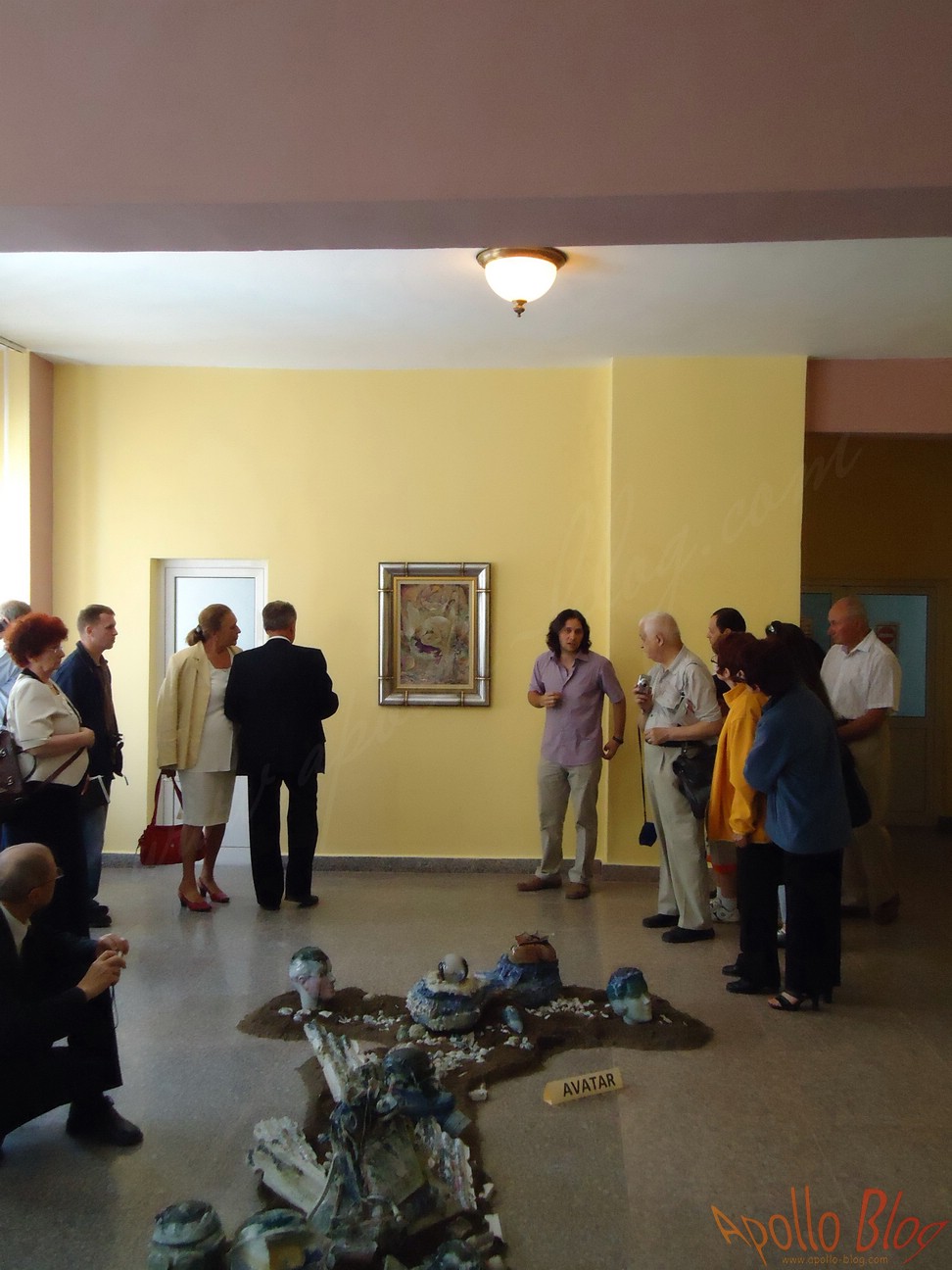 Apollo Blog: Vernisarea expozitiei de arta plastica : Maria Antal si ...