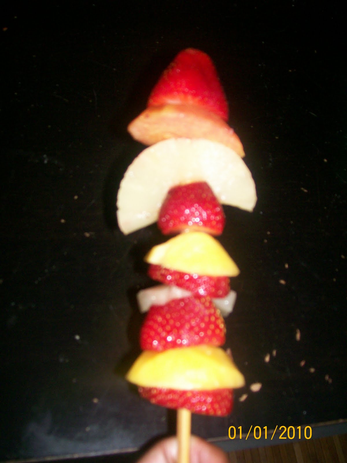 The Mommy Mayhem Survival Guide...: Rocket-ship Fruit Skewers