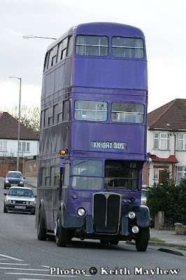 PJ Toy Car: THE KNIGHT BUS from the movie Harry Potter