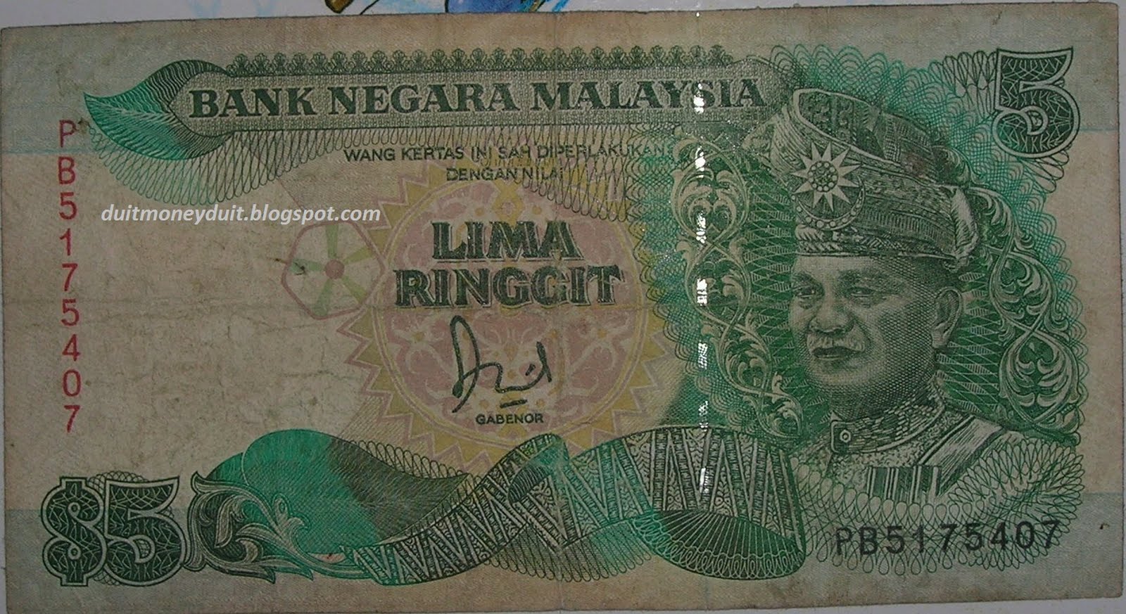 DuiT MoneY: Duit RM 5