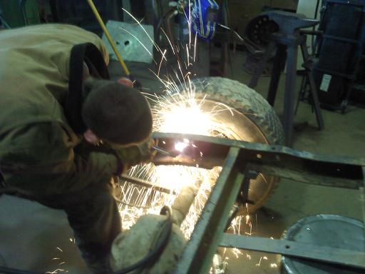 Dixie High School Welding: C Notch