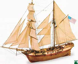 Everything about boats and models: Bergantin Goleta