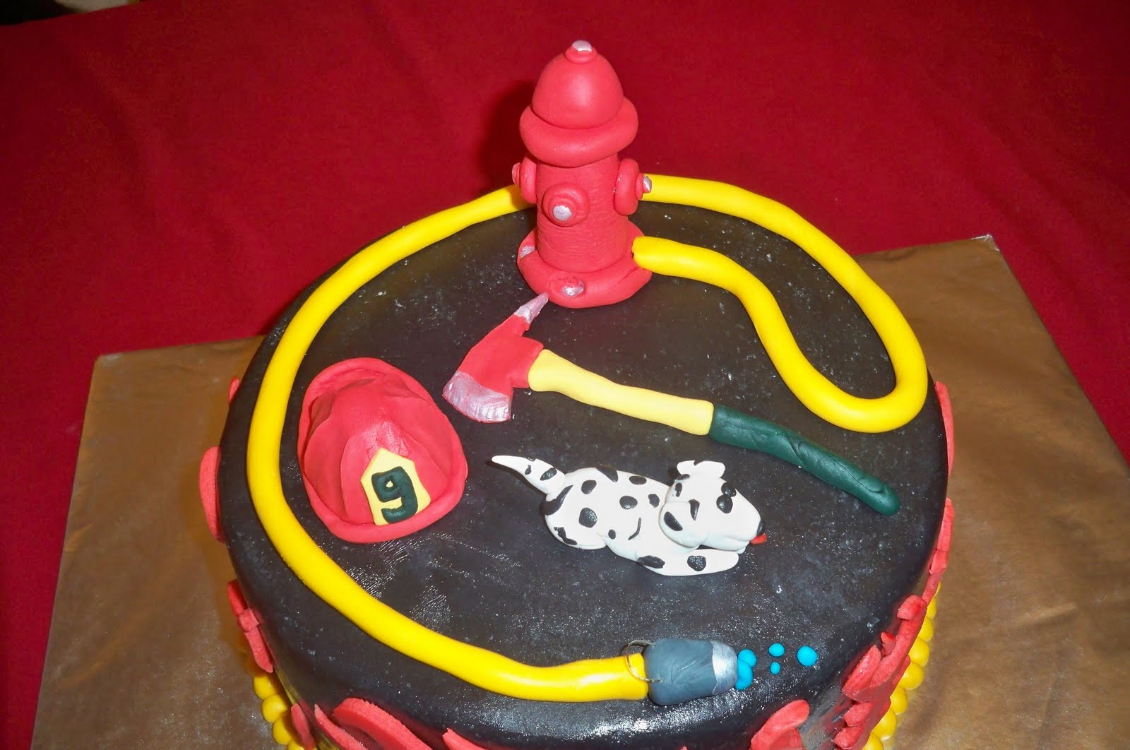 "Grace of Cakes": Fireman Cake