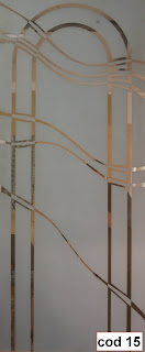 GEAMURI SABLATE DECORATIVE: MODELE SABLATE