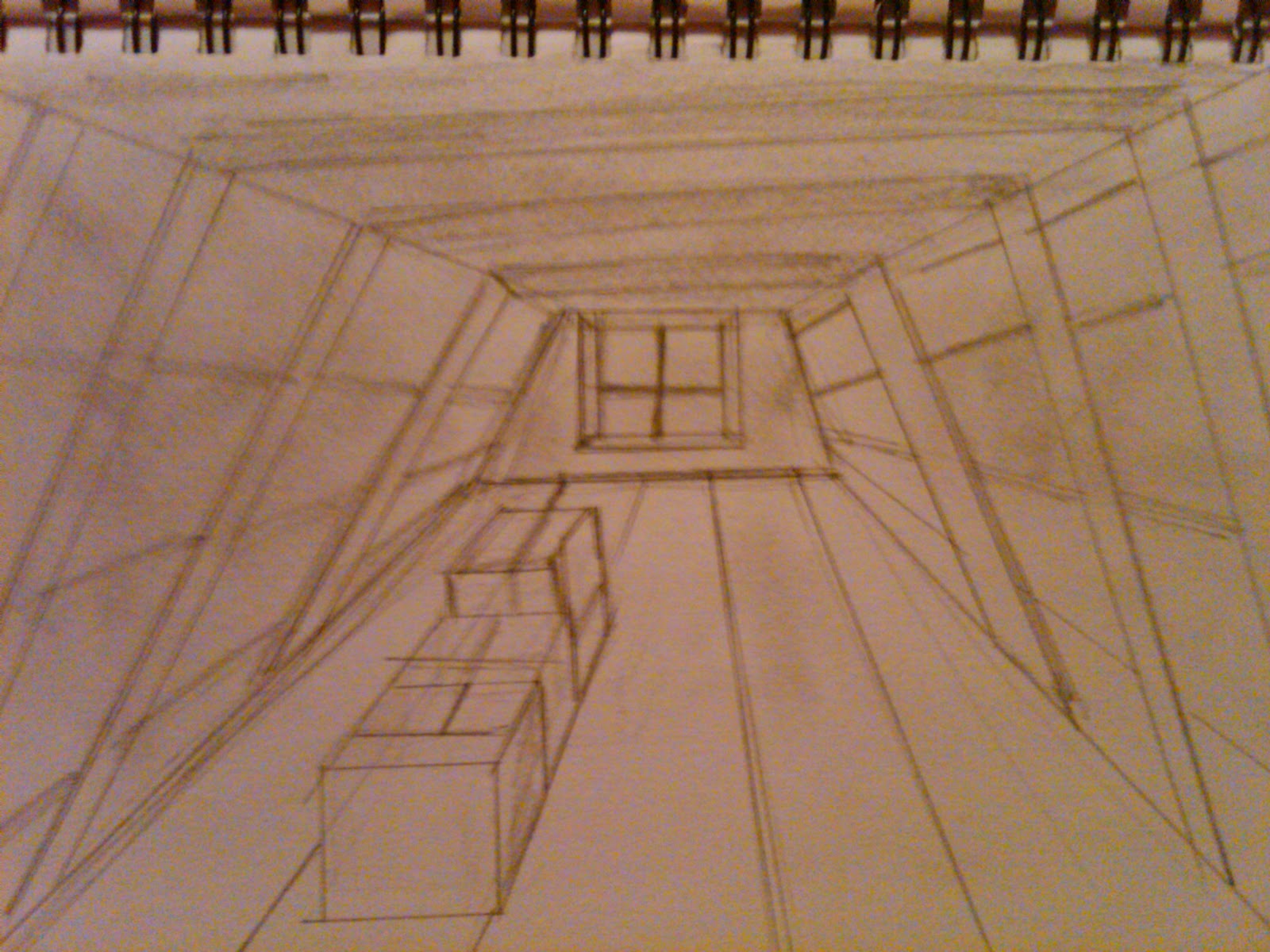 Sasha Hart CG Artist: Quick Sketches of Attic (Setting)