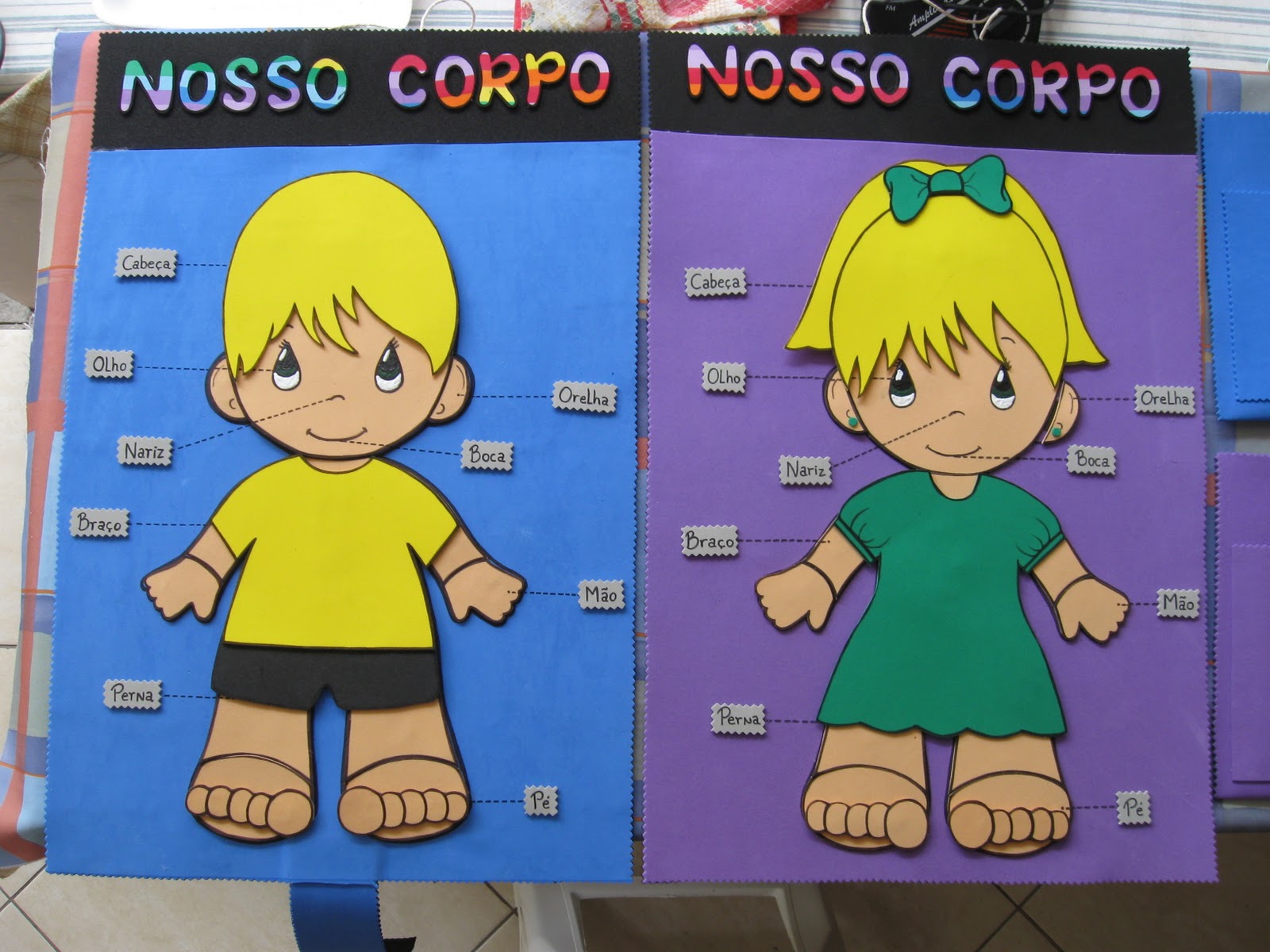 Alê - ARTE & ARTESANATO: JOGO DO CORPO HUMANO