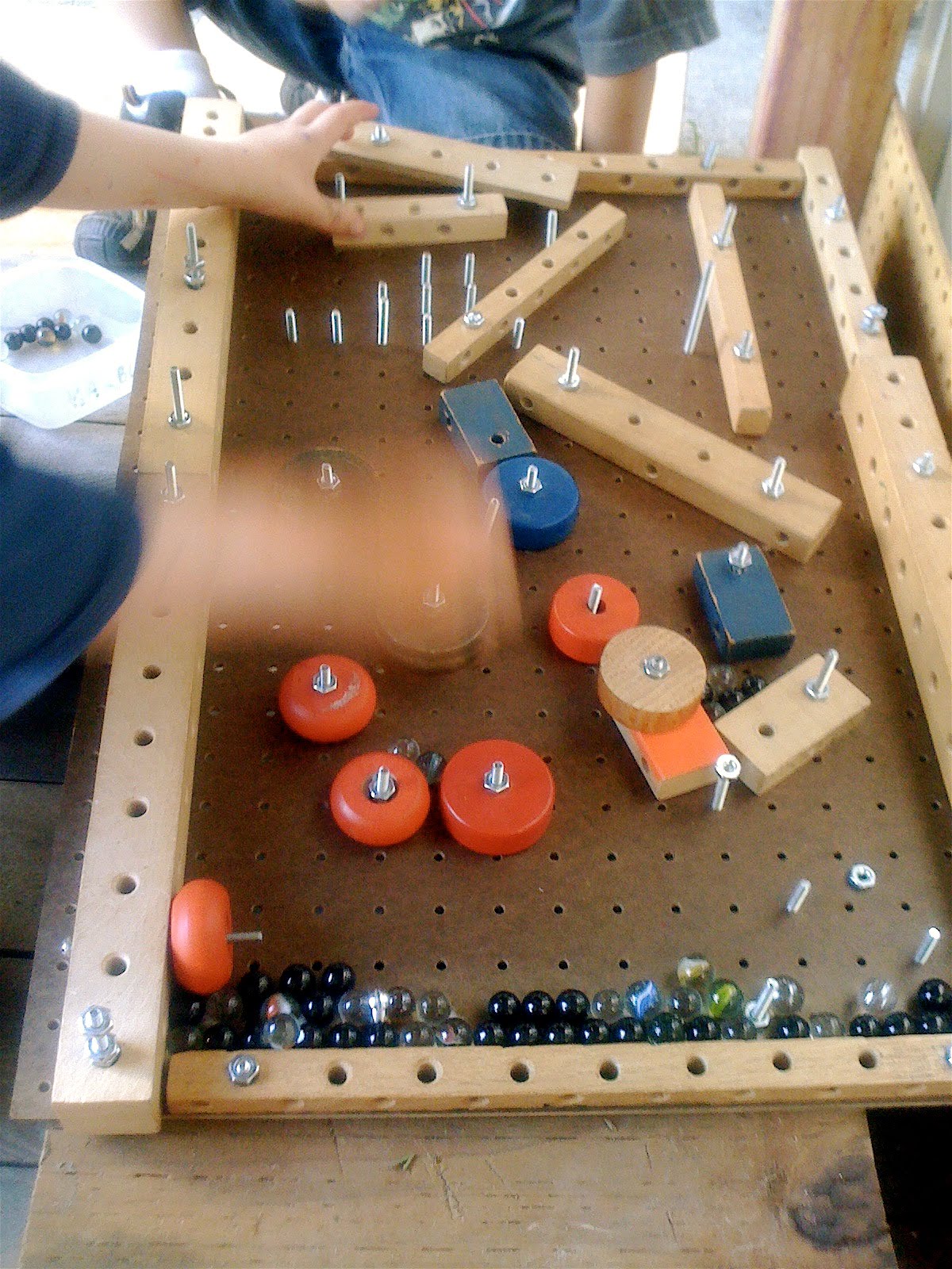 Teacher Tom: A Homemade Pinball Machine