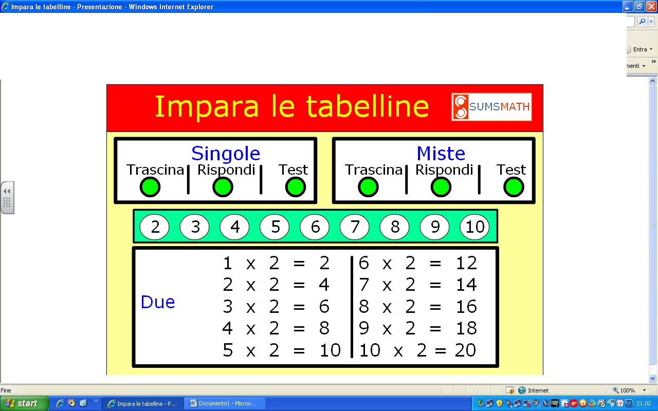 maestraraffaella: Tabelline