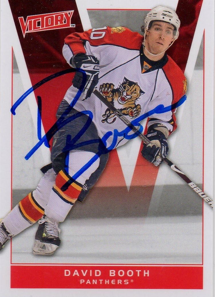 Cardboard Legends: Hockey TTM: David Booth