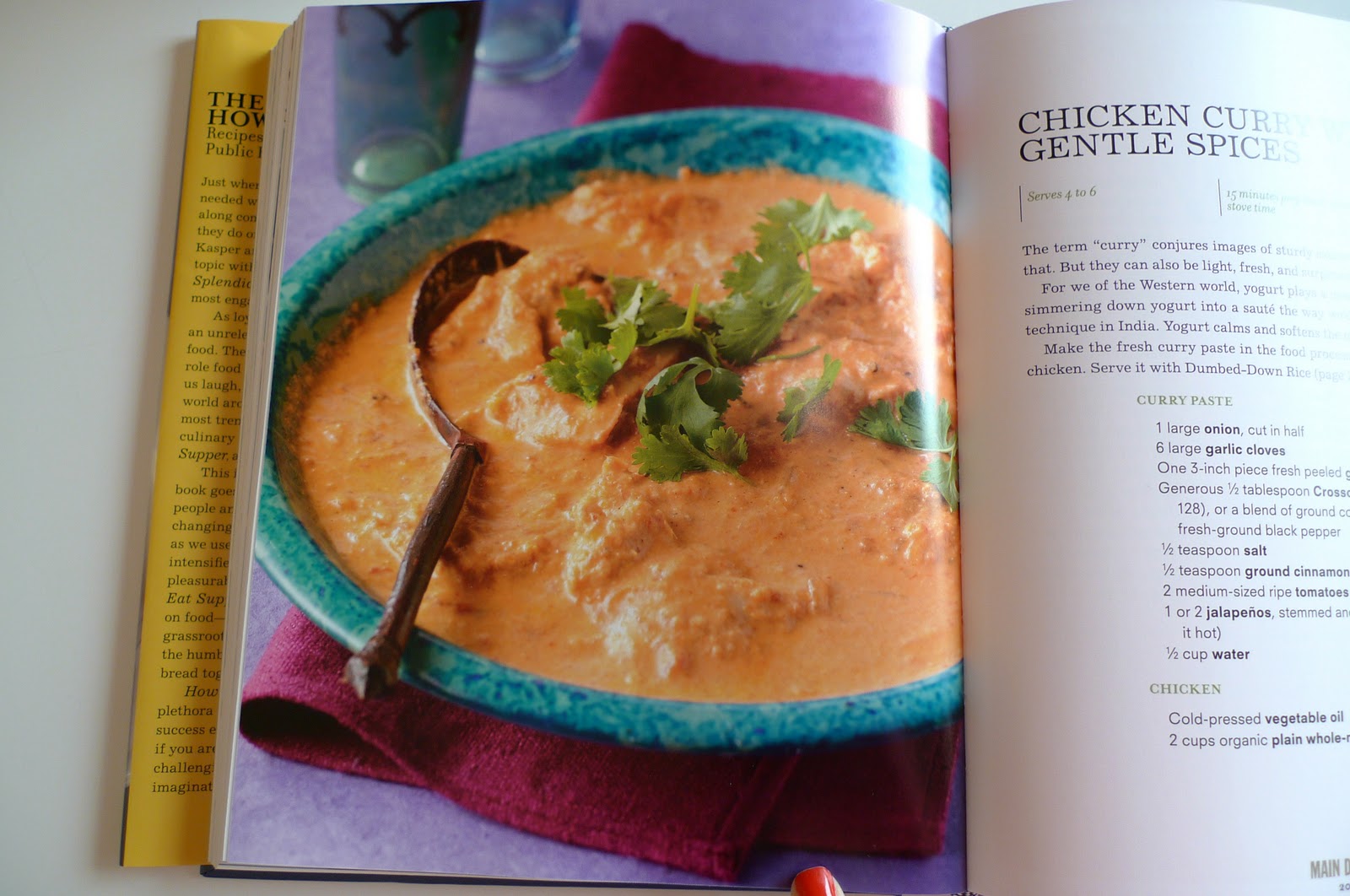 Bon Appétempt: The Splendid Table & Their Chicken Curry with Gentle Spices