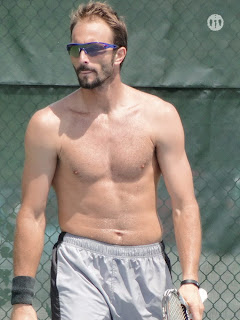 Dusan Vemic at Cincinnati Open 2009 - Shirtless Men at groopii