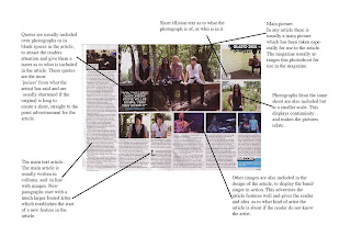 F1 -Hannah: Double Page Spread Article Research and anaylsis