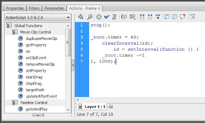 FU510N Tutorials: Flash - Countdown Timer