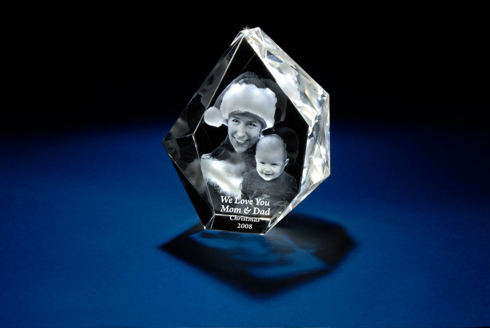 Cool Stuff For Dads Gift Blog: 3D Laser Crystal Keepsake