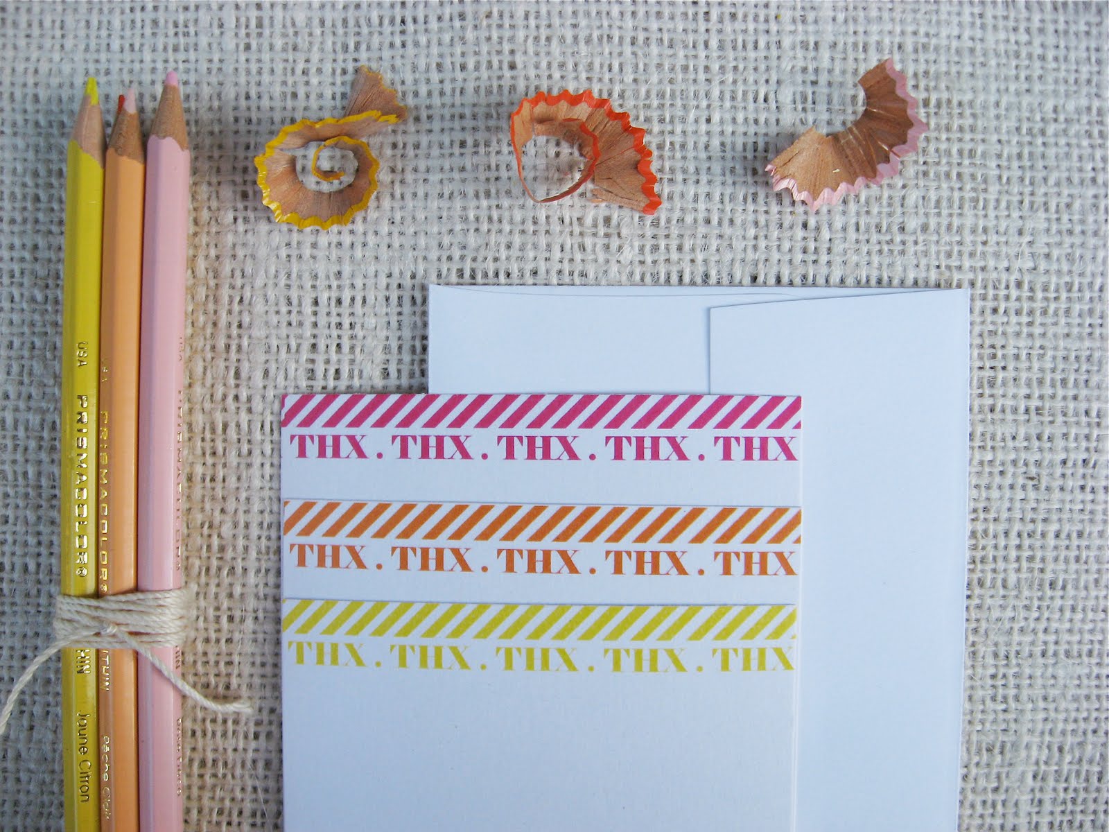 tiny inklings: Thank you notes printable freebie!