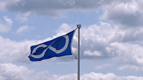 Next Year Country: The Metis Infinity Flag