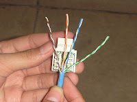 How To Terminate UTP cable to Modular Jack ~ USA Networking