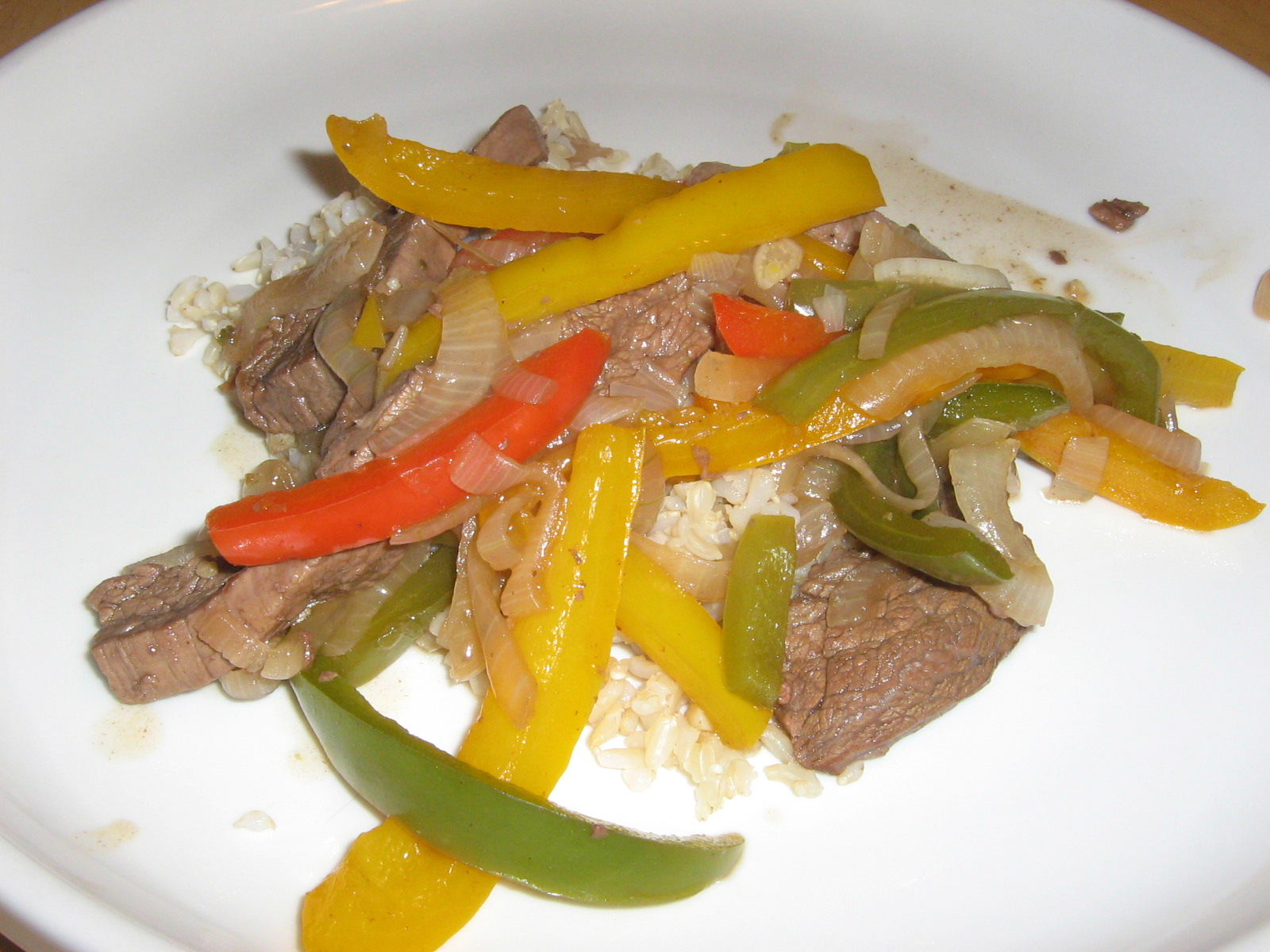 Janis Cooks: Tri-Color Pepper Steak