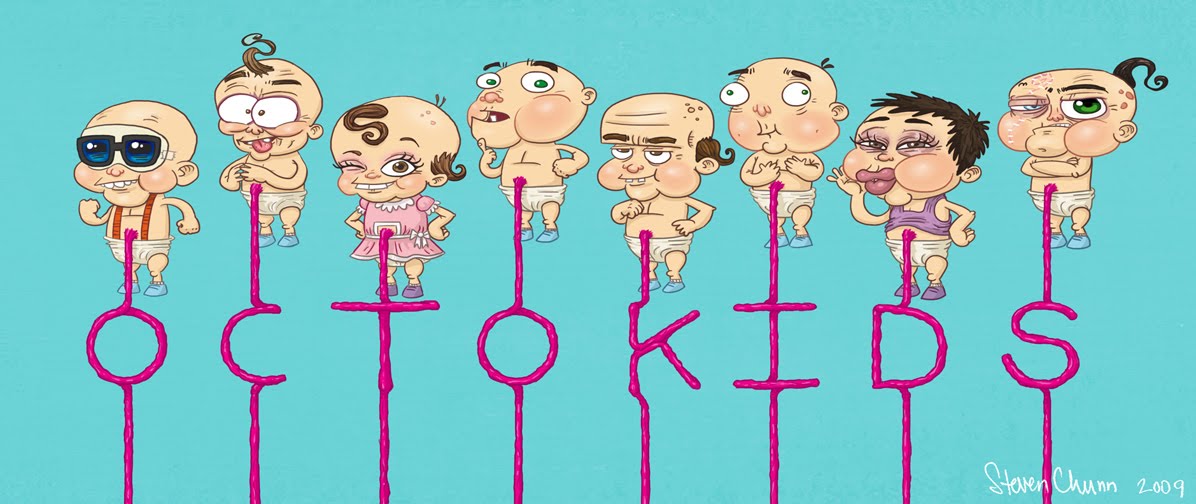 Steven's Art Blog: Octo Kids Characters