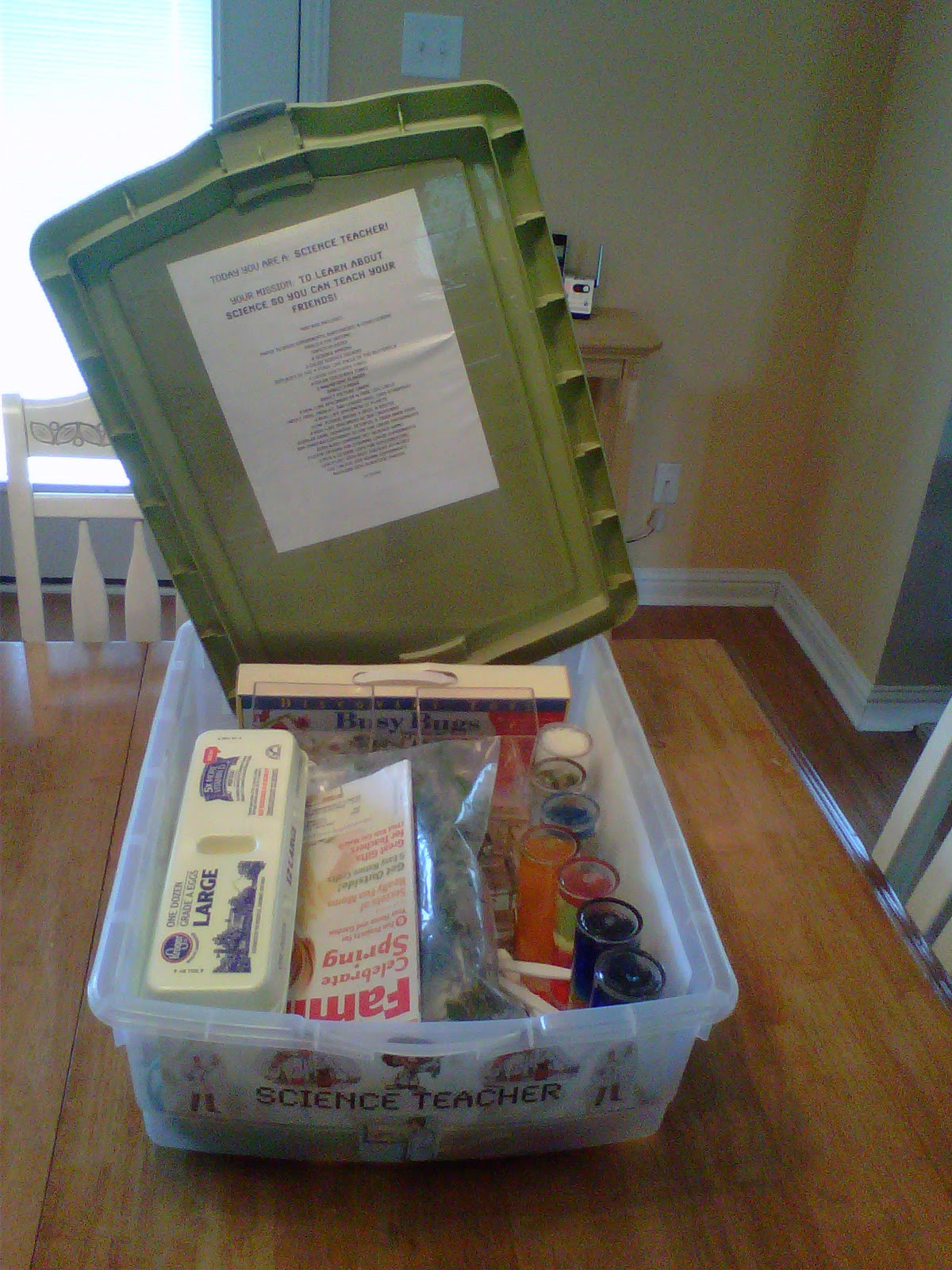 Rachael's Daycare LLC: What is a Prop Box?