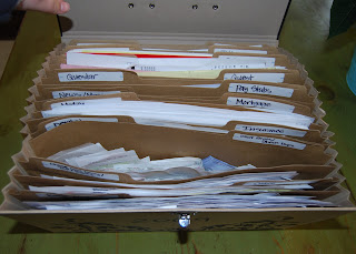 Get Organized #1: Bill Box - Crap I've Made