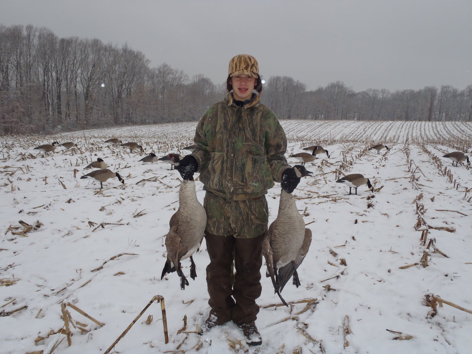 The Weekend Sportfishermen: On the Hunt in Winter: For Geese, Not Fish ...