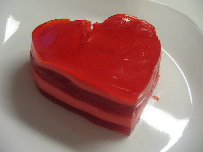 HAYLEE'S FOOD: V-day Jello Hearts