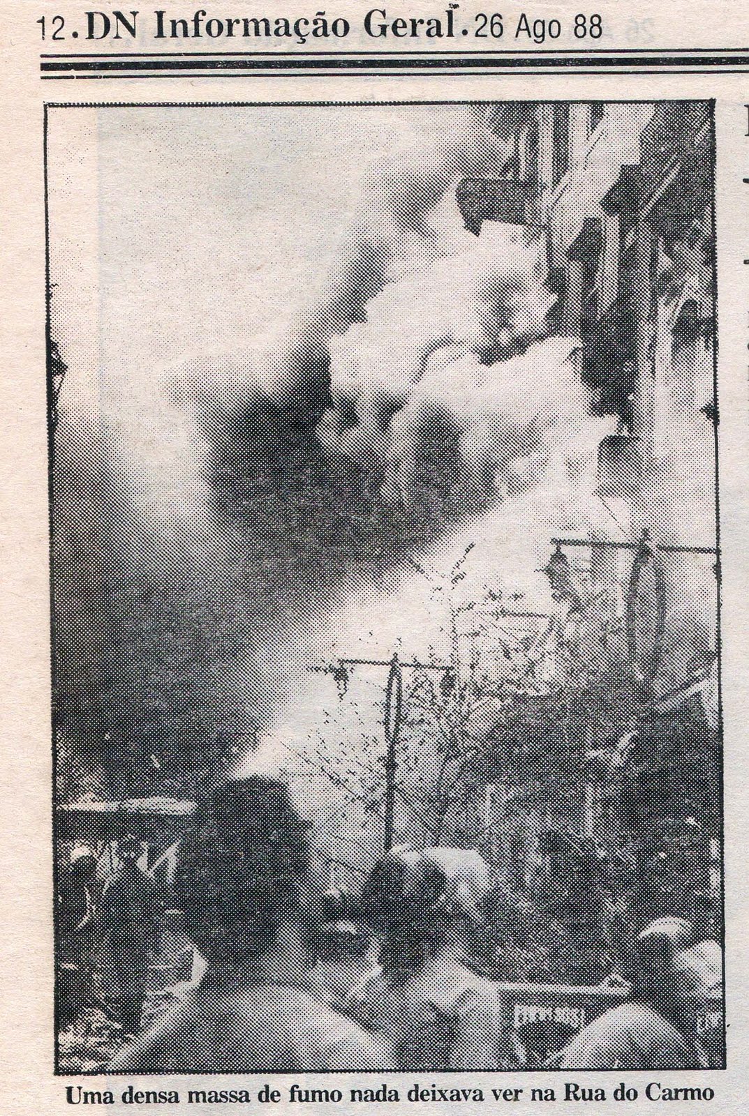 Sobre os Bombeiros Voluntários Lisbonenses: O grande incêndio do Chiado ...
