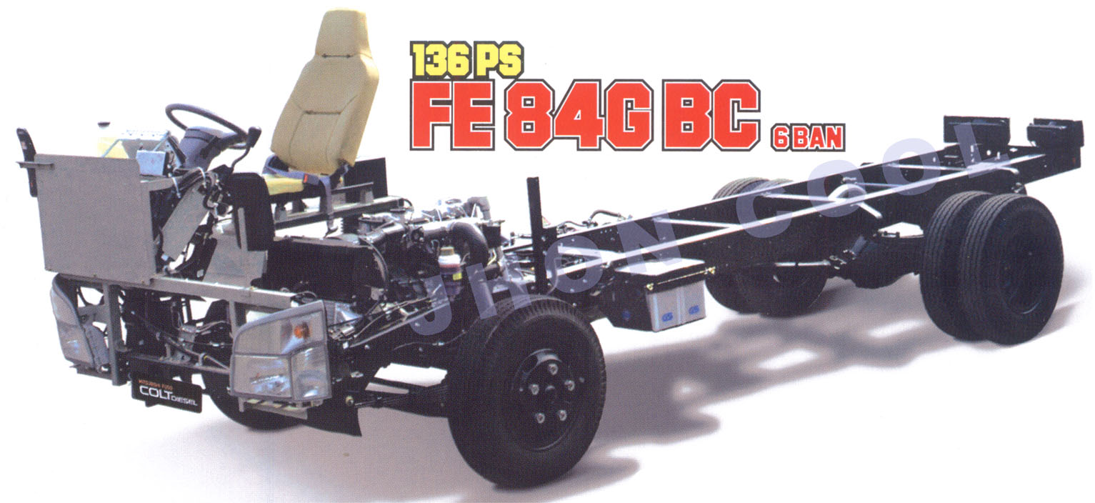 FE 84G BC 6 BAN ~ DEALER MITSUBISHI JAKARTA FUSO TRONTON DUMPTRUCK