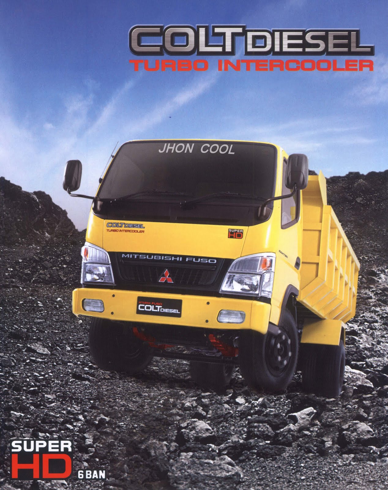 Colt Diesel Super HD 6 Ban ~ DEALER MITSUBISHI JAKARTA FUSO TRONTON DUMPTRUCK