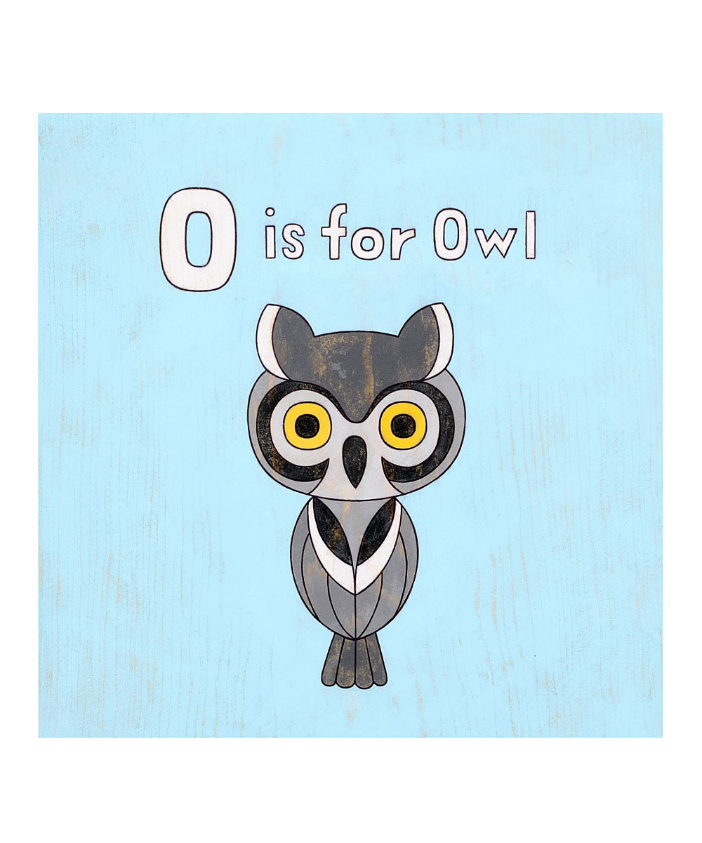 cute hoots: "O is for Owl" print by Matthew Porter