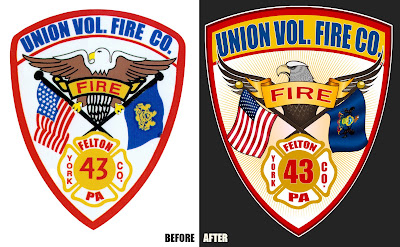 Michael Langdale Illustration & Design: Fire Company logo redesign
