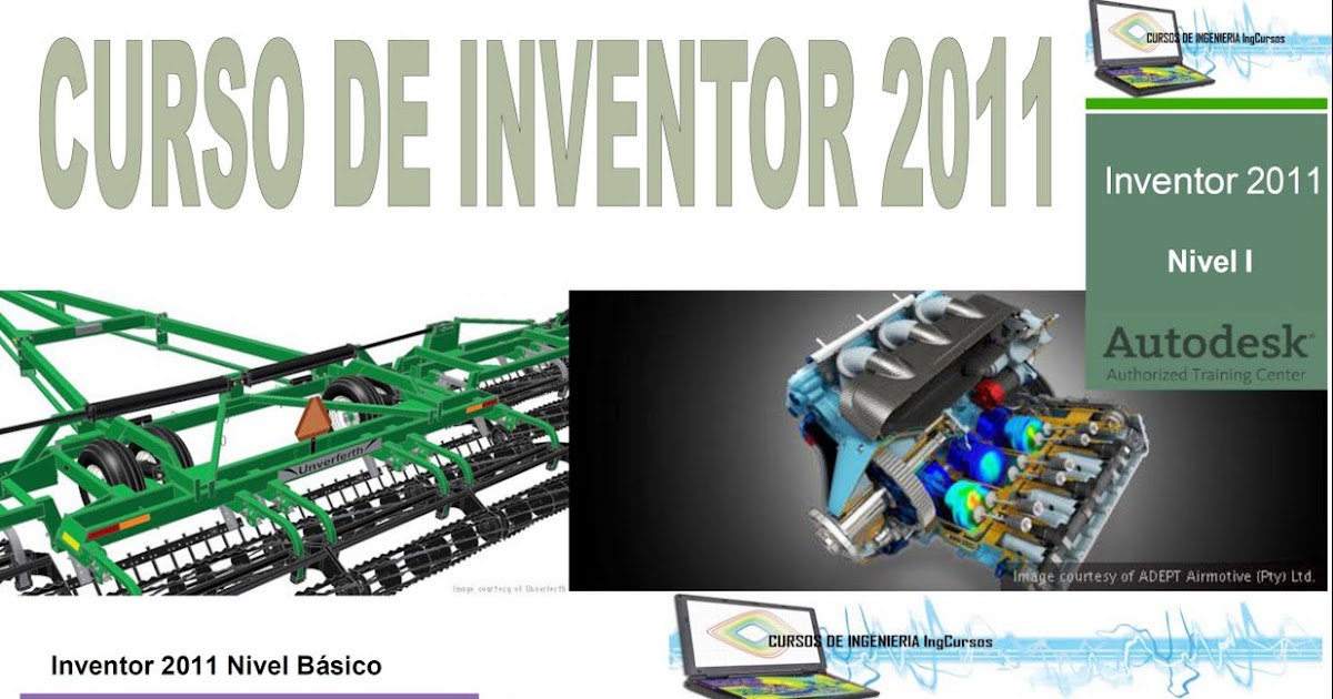 Cursos De IngenierÍa Curso De Autodesk Inventor 2011 En EspaÑol