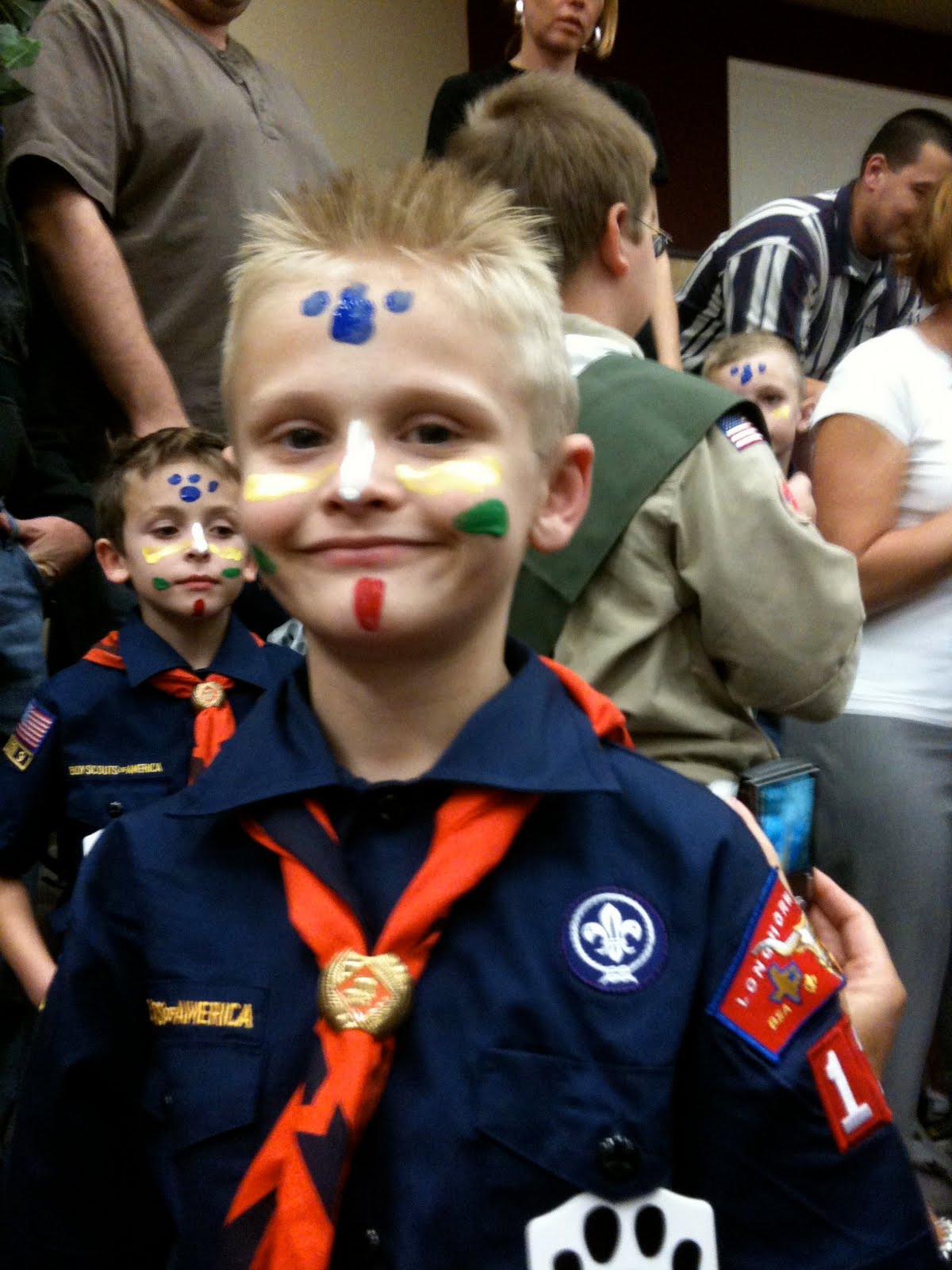 The Mills Family: Tiger Scouts