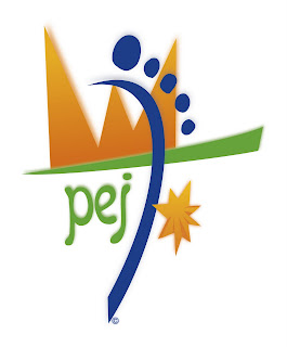 encuentra tu camino: el logo de la PEJ
