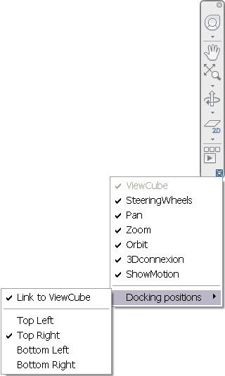 What New in AutoCAD?: Navigation bar