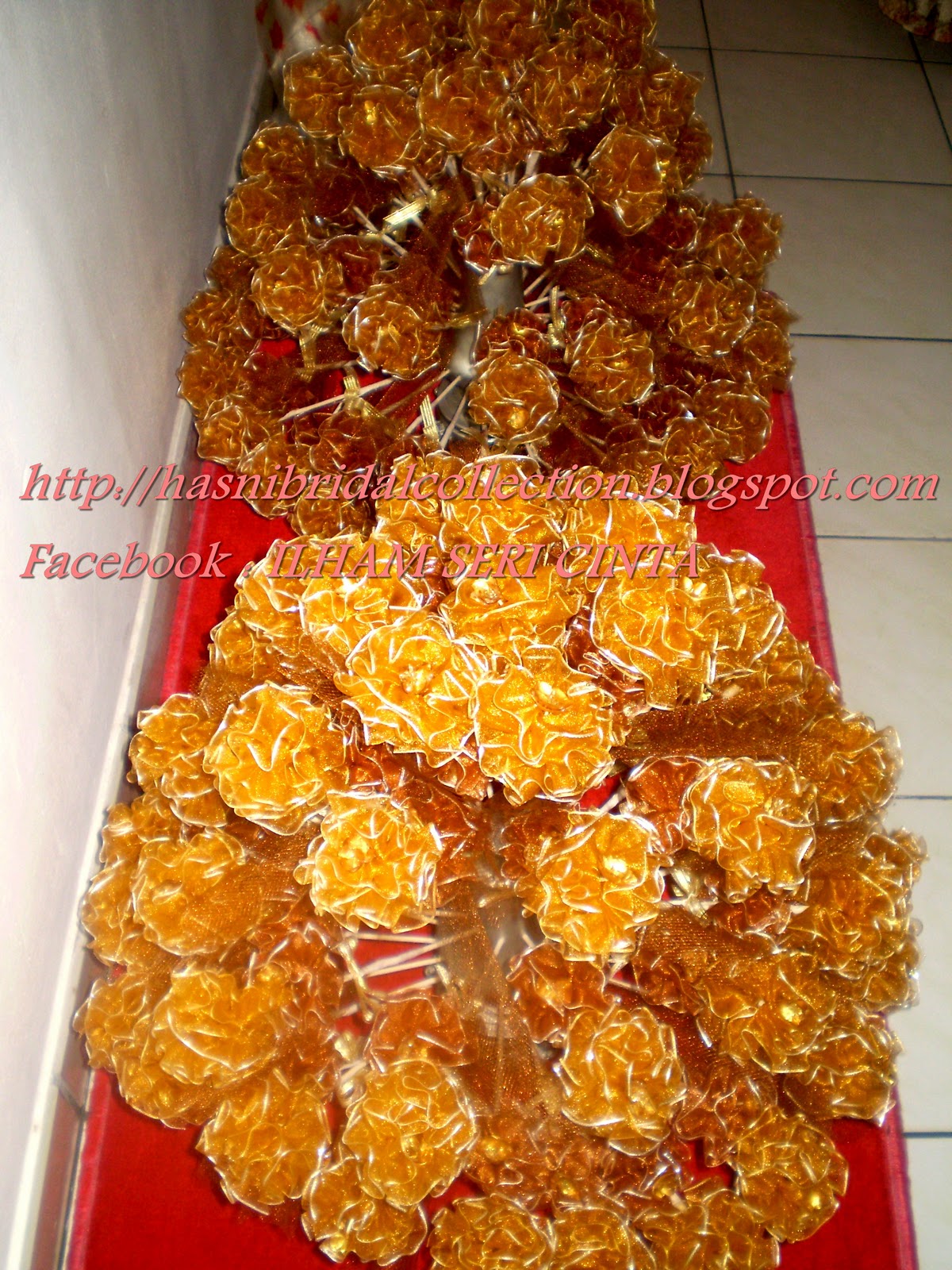 ILHAM SERI CINTA (001932466-D): Bunga Telur / Bunga Pahar