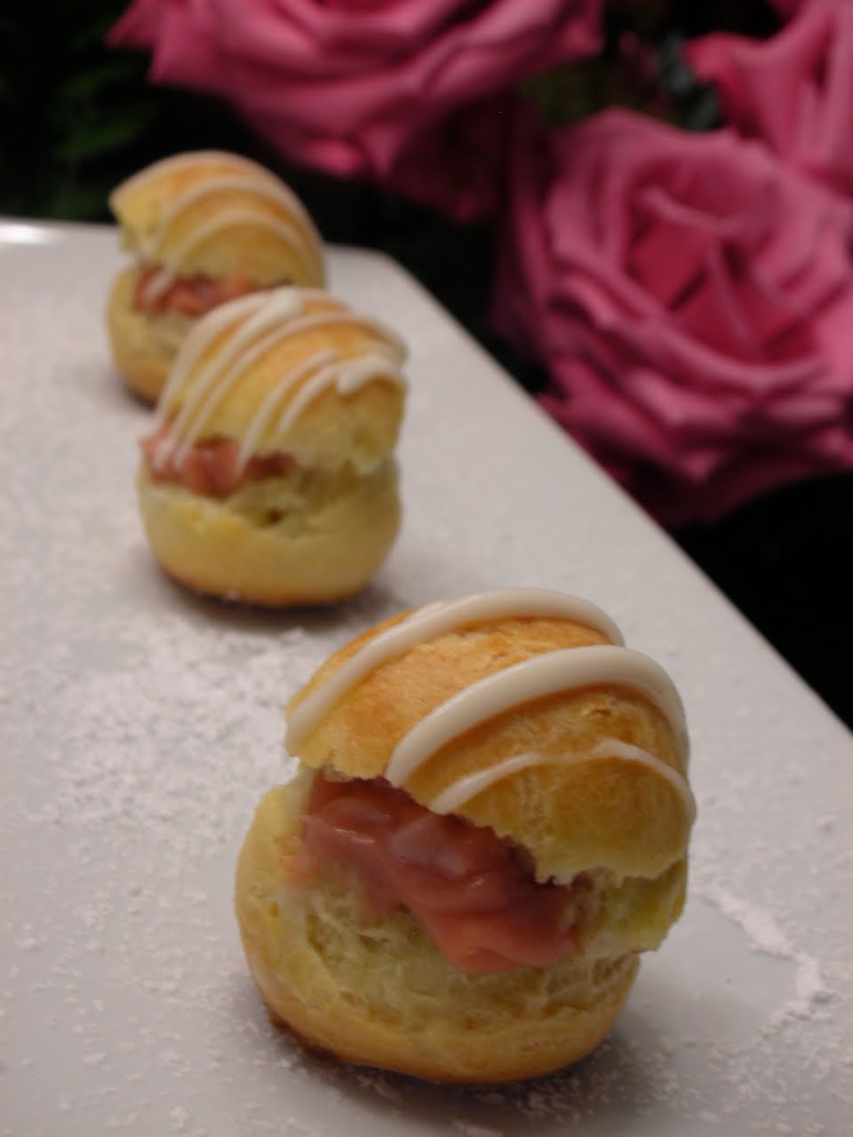 ShowFood Chef: Green Tea Piece Montee (Croquembouche) - Daring Bakers ...