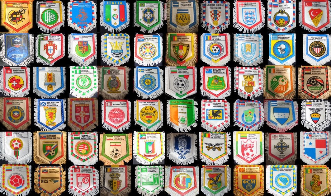 FANION PENNANT WIMPEL FOOTBALL: fanions (1) equipes nationales fifa ...