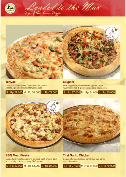 Paparon's Pizza Solo: Menu Loaded to the max Pizza Paparon's Pizza solo