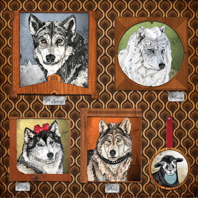 Sandra Dieckmann: WOLF Magazine Front Cover