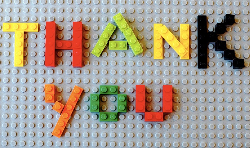 From the Fence Post: Ultimate Lego Party - Thank You Notes