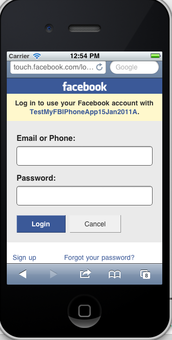 IPhone Programming: Facebook Connect on IPhone - Part 1