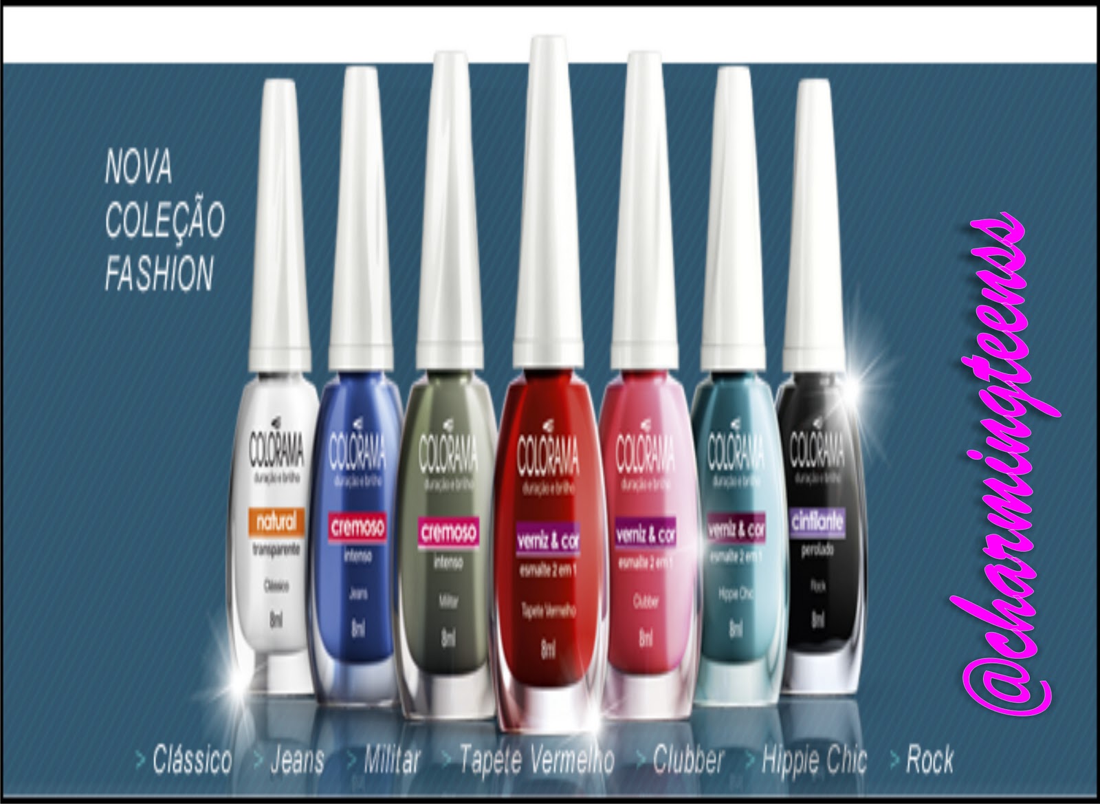 .: Apaixonadas por ESMALTES: nova coleção de COLORAMA