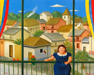 cesar: An famous colombian artist...Fernando Botero.