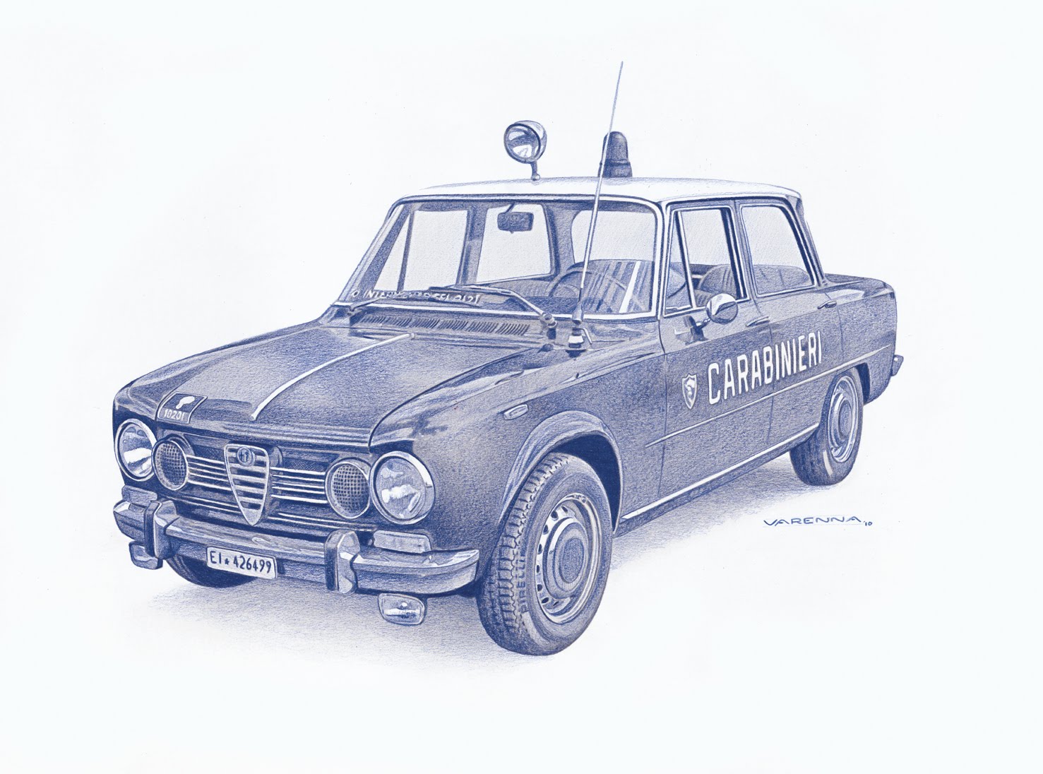 motoriamatita: ALFA ROMEO Giulia - Carabinieri