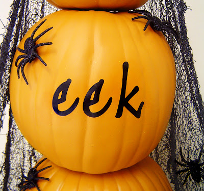 Boo, Eek, Scare - Stacking Pumpkins | Simply Designing with Ashley