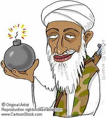 sitorphicomp: osama bin laden political cartoons