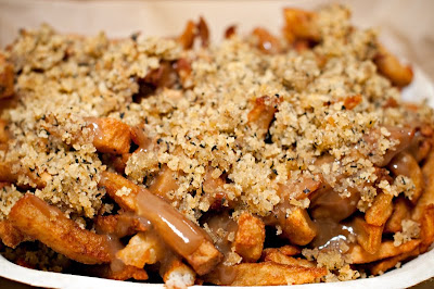 chips dressing and gravy: delicious.